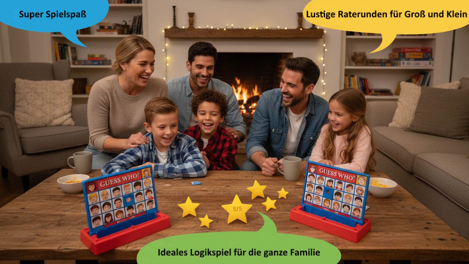Wer ist es Spiel - spannendes Ratespiel ab 6 Jahren